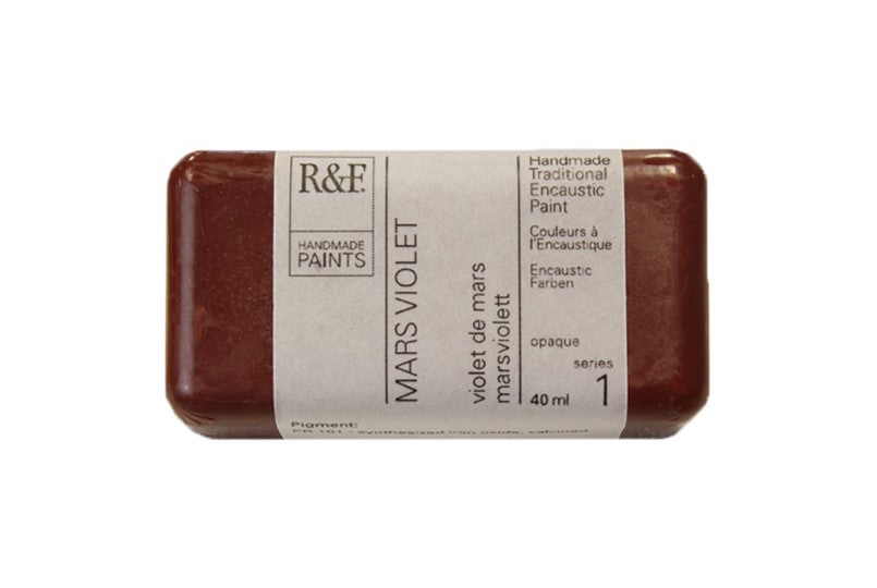 R&F Encaustic Wax Paint 40ml Mars Violet – theartshop.com.au
