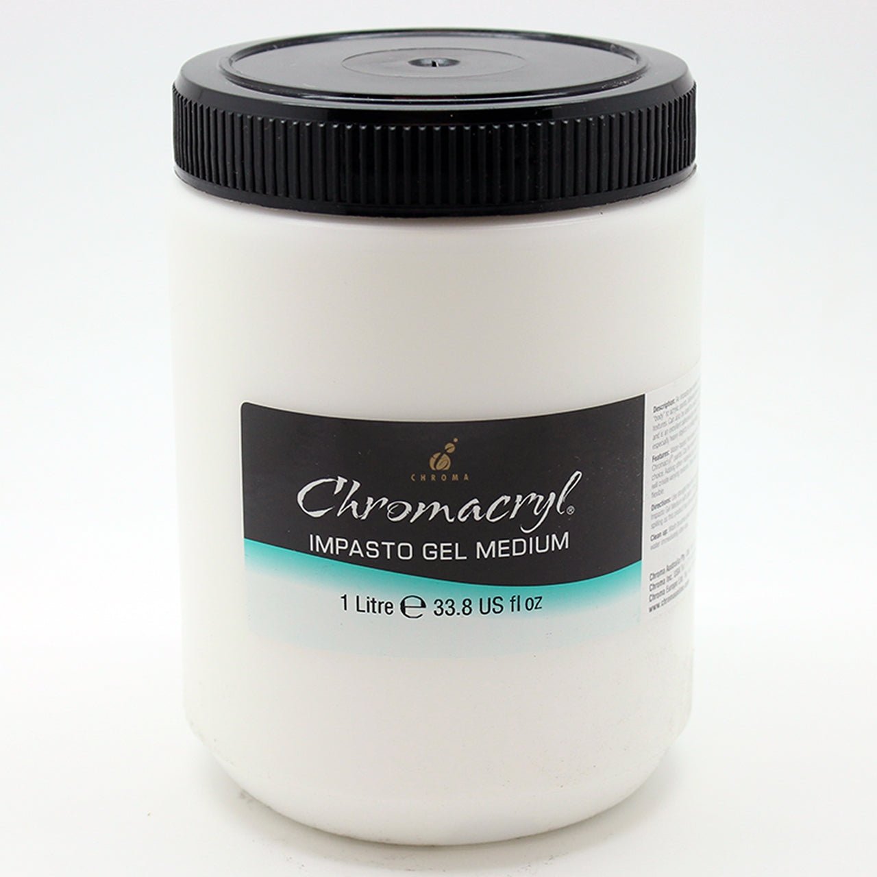 Chromacryl Impasto Gel Medium 1 Litre – theartshop.com.au