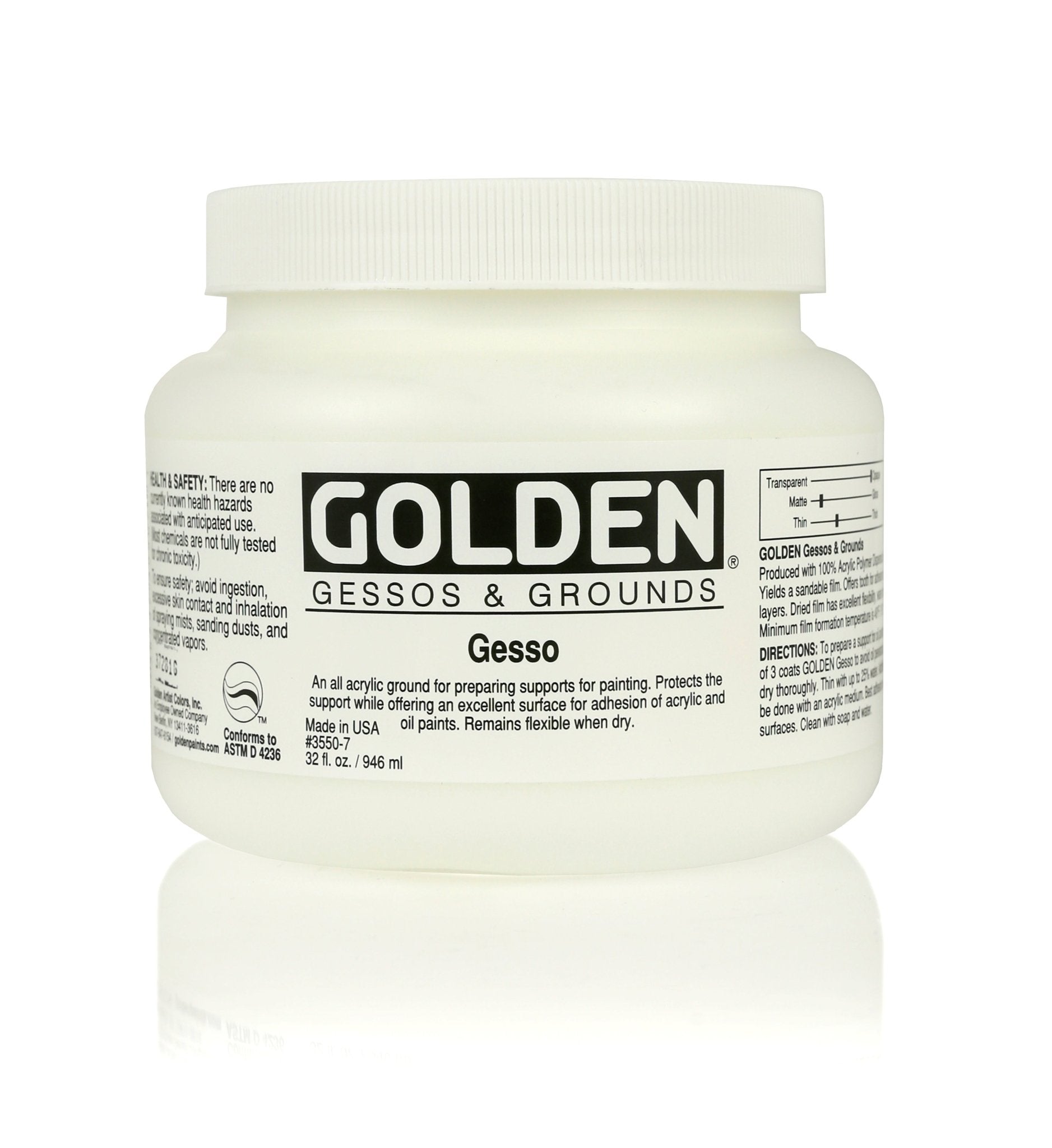 Golden Gesso 946ml – theartshop.com.au
