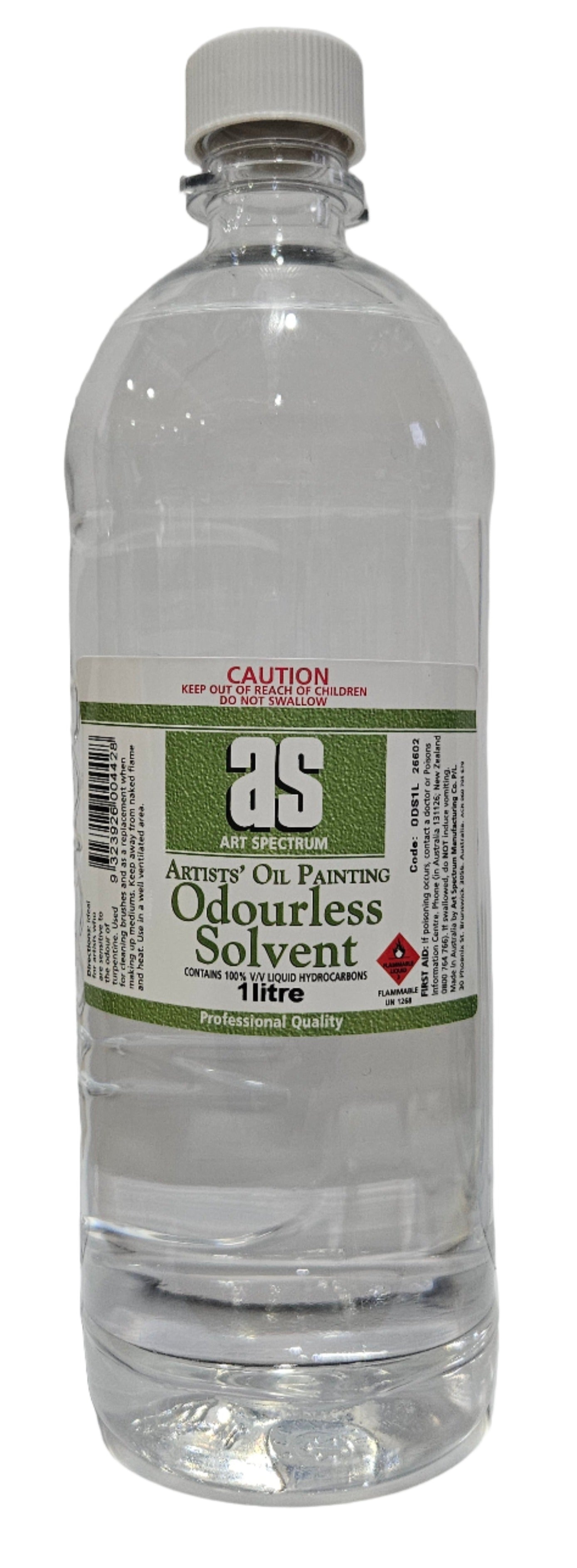 Art Spectrum Odourless Solvent 1 Litre – theartshop.com.au