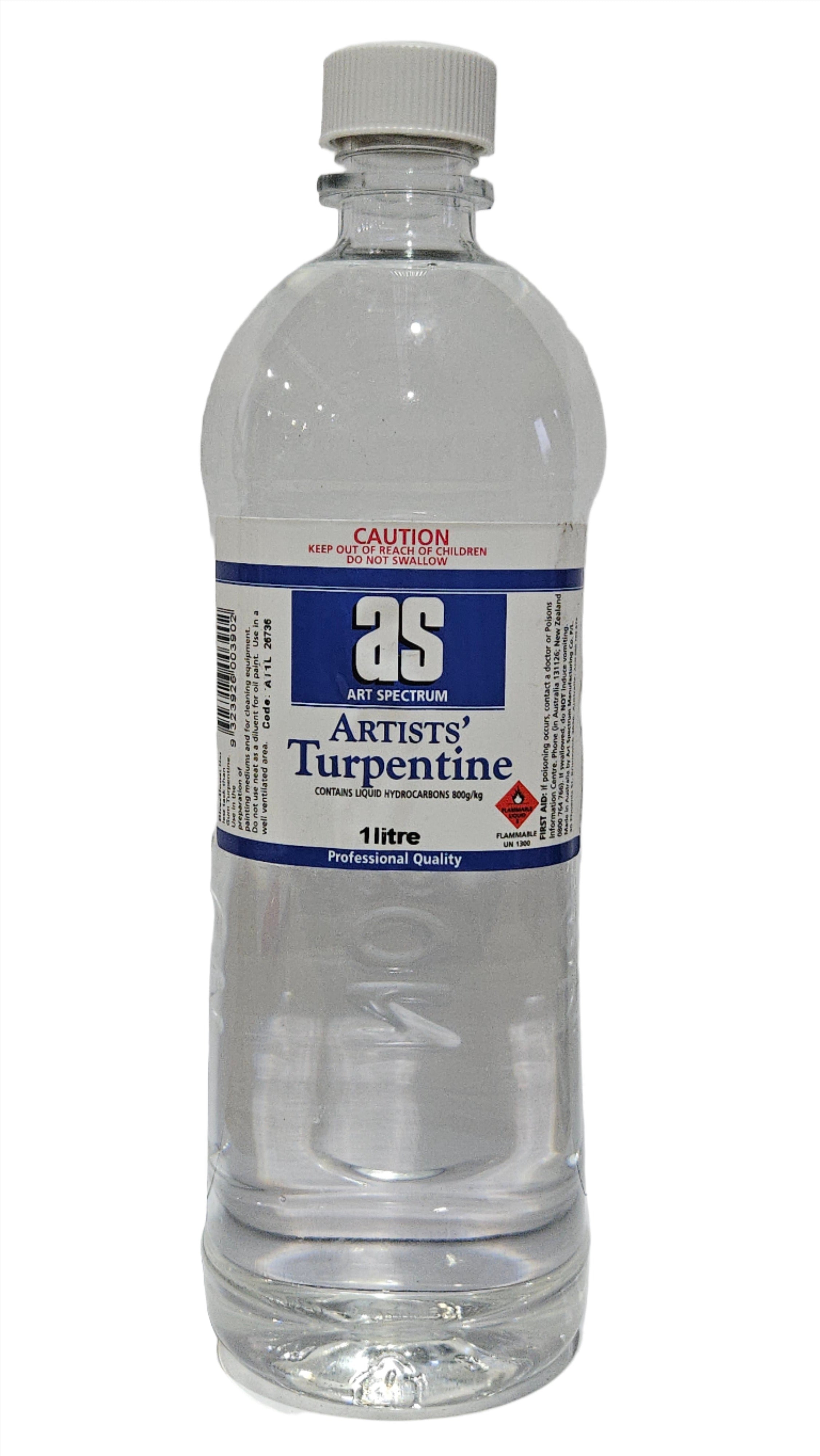 Art Spectrum Artists' Turpentine 1 Litre – theartshop.com.au