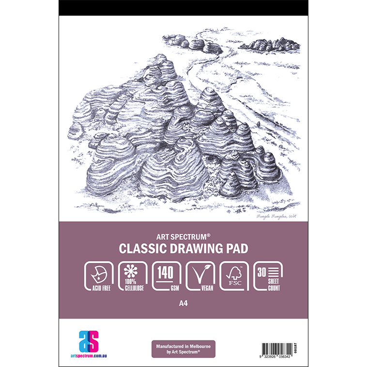 Art Spectrum Classic Drawing Pad 140gsm A4 – theartshop.com.au