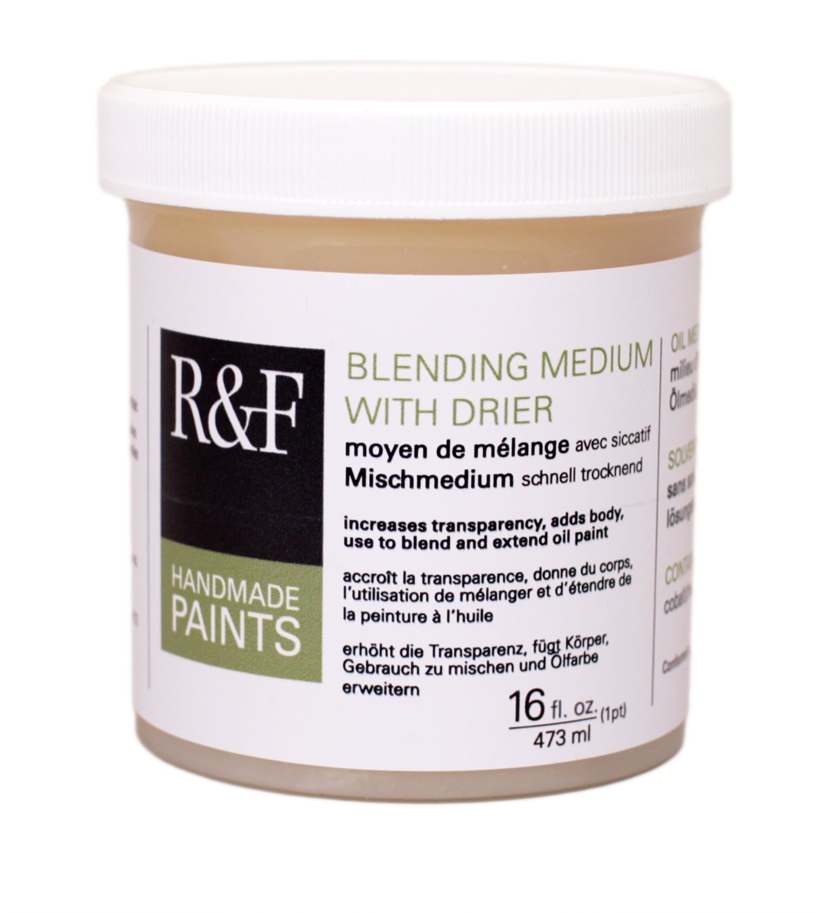 R&F Encaustic Blending Medium with Drier 16oz 473ml – theartshop.com.au