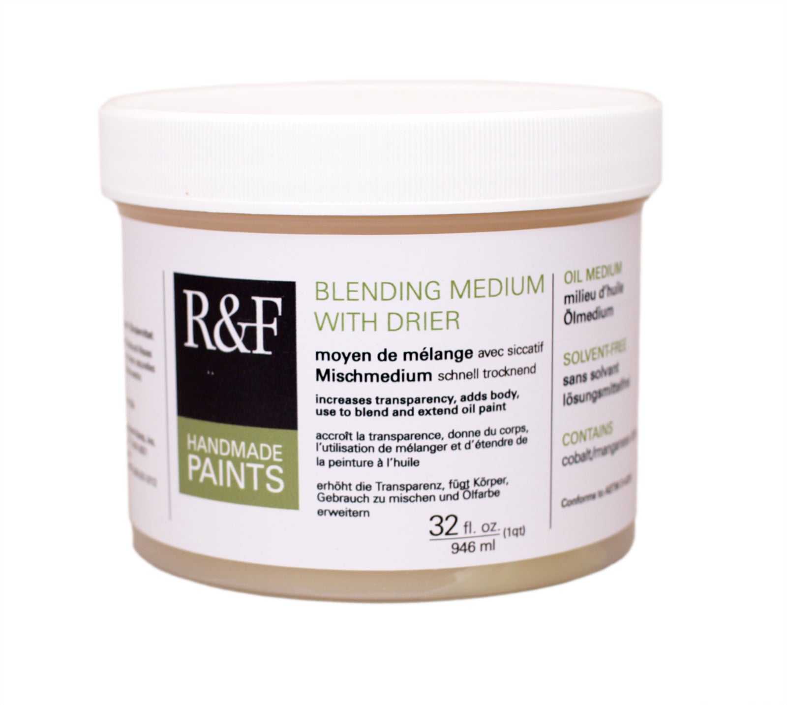 R&F Encaustic Blending Medium with Drier 32oz 946ml – theartshop.com.au