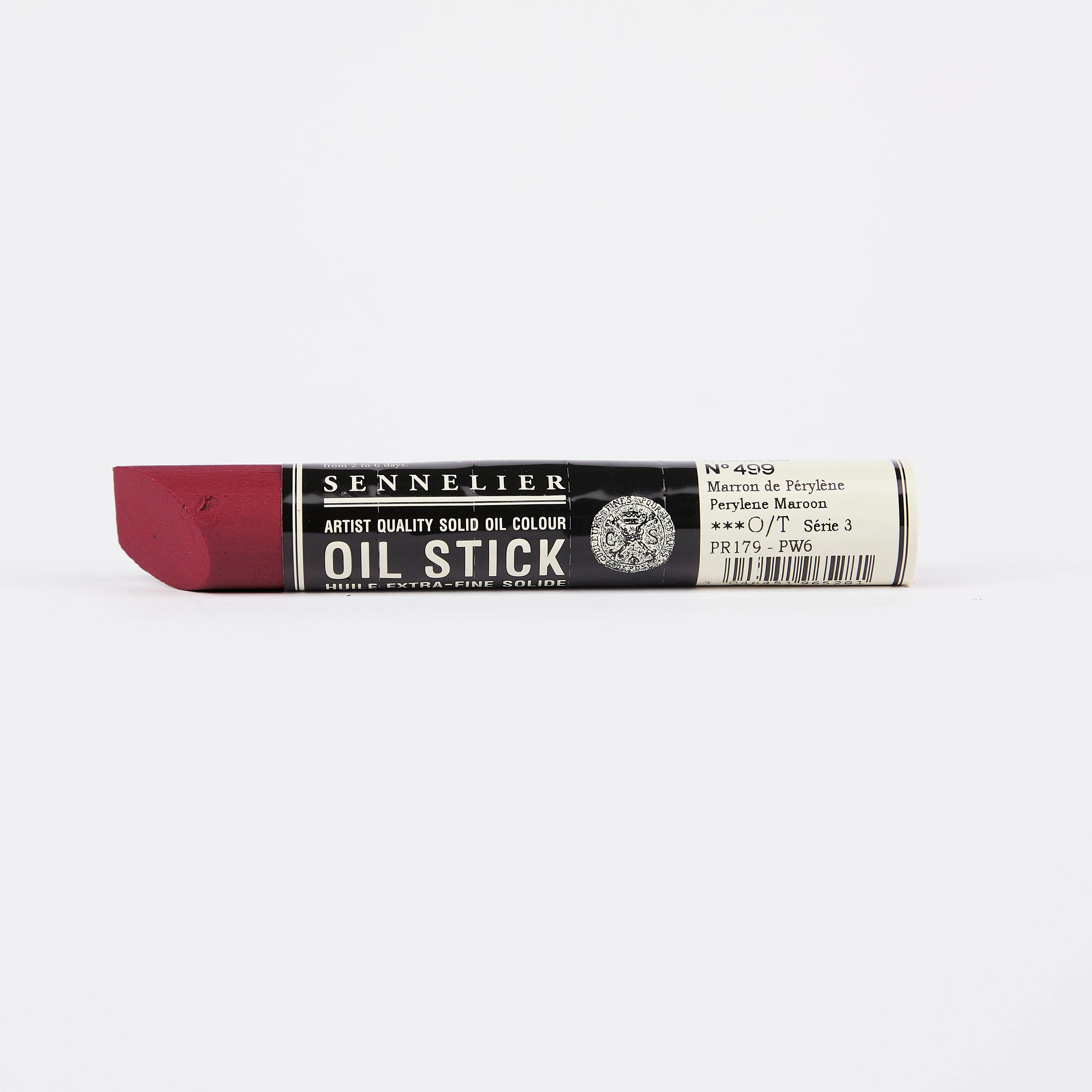 Sennelier Artist Oil Paint Stick 38ml 499 Perylene Maroon – theartshop ...