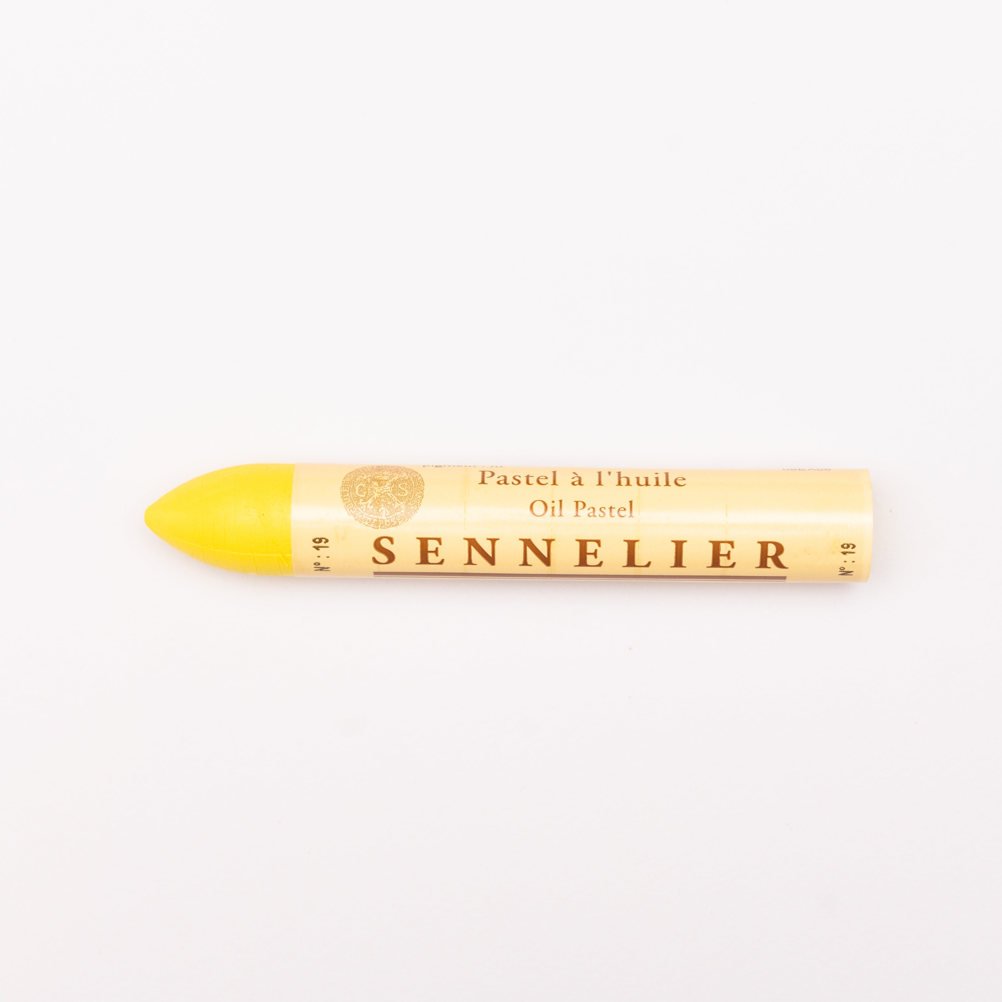 Sennelier Large Oil Pastel 19 Lemon Yellow – theartshop.com.au