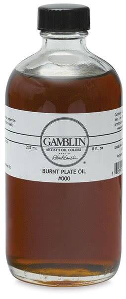 Gamblin Burnt Plate Oil #000 237ml – theartshop.com.au
