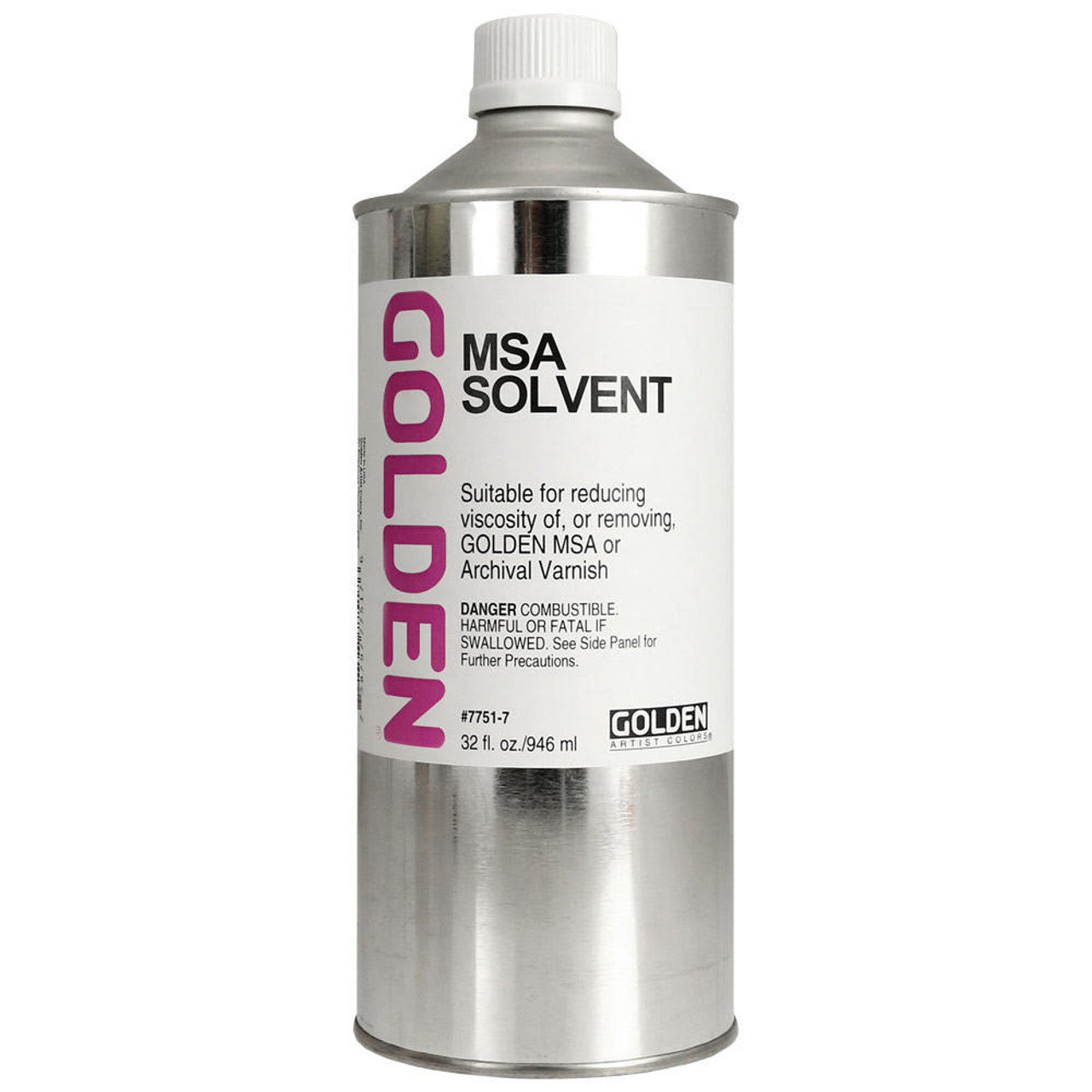 Golden MSA Solvent 946ml – theartshop.com.au