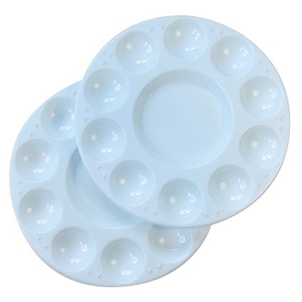 10 Well Tray Round with Cover – theartshop.com.au