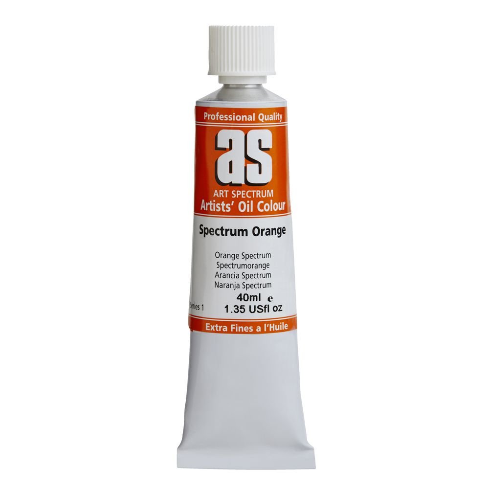 Art Spectrum Oil 40ml Series 1 Spectrum Orange – theartshop.com.au