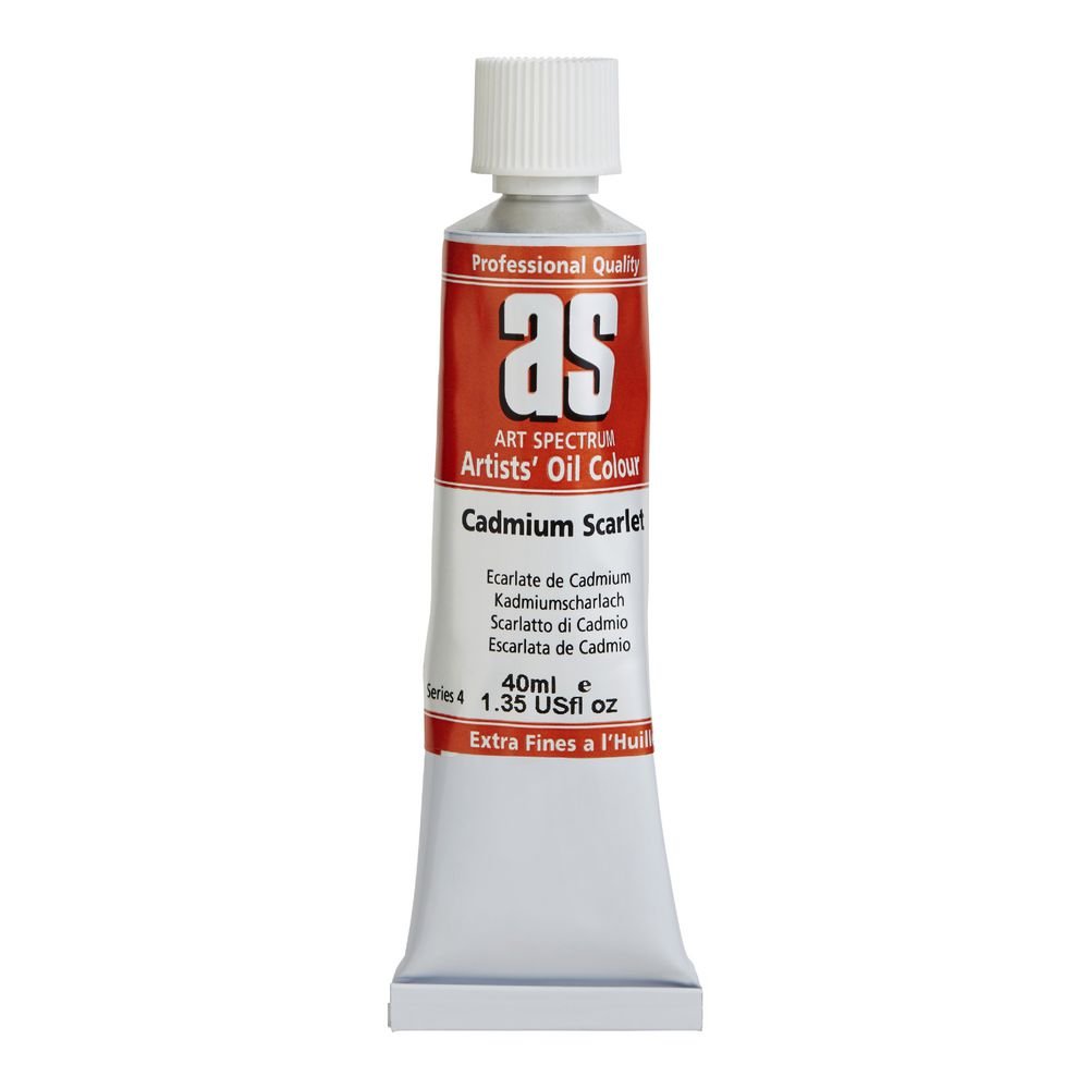 Art Spectrum Oil 40ml Series 4 Cadmium Scarlet – theartshop.com.au