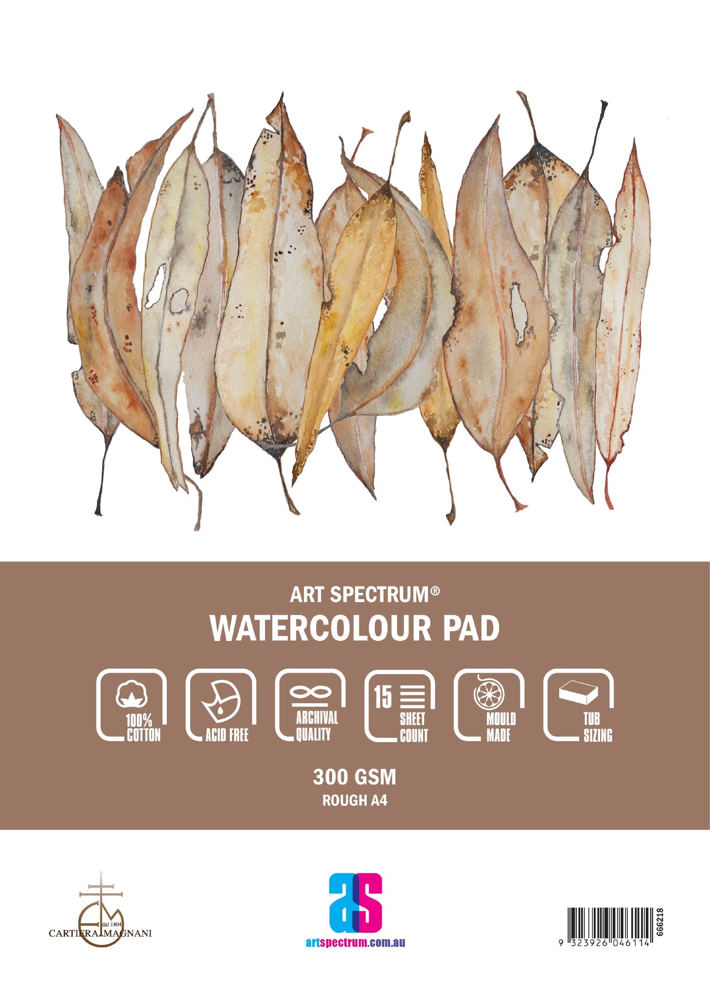 Art Spectrum Watercolour Pad 300gsm A4 Rough – theartshop.com.au