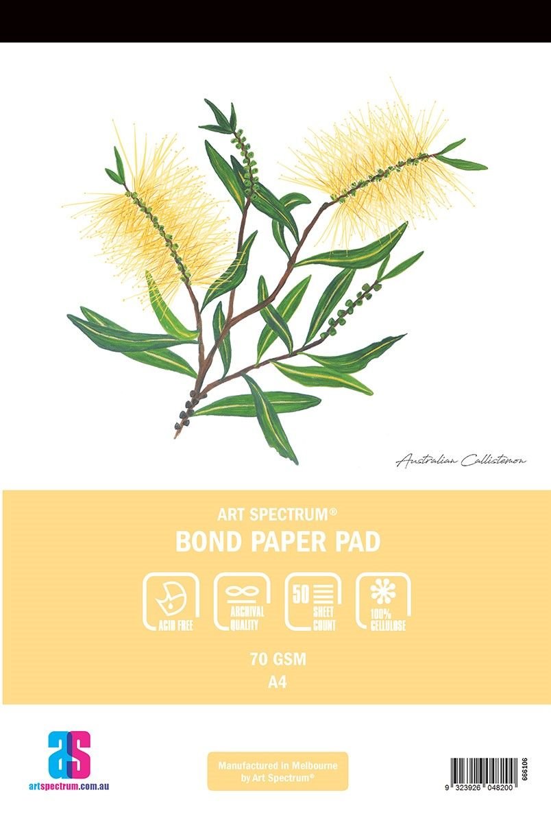AS Bond Pad A4 70gsm - 50 Sheets – theartshop.com.au