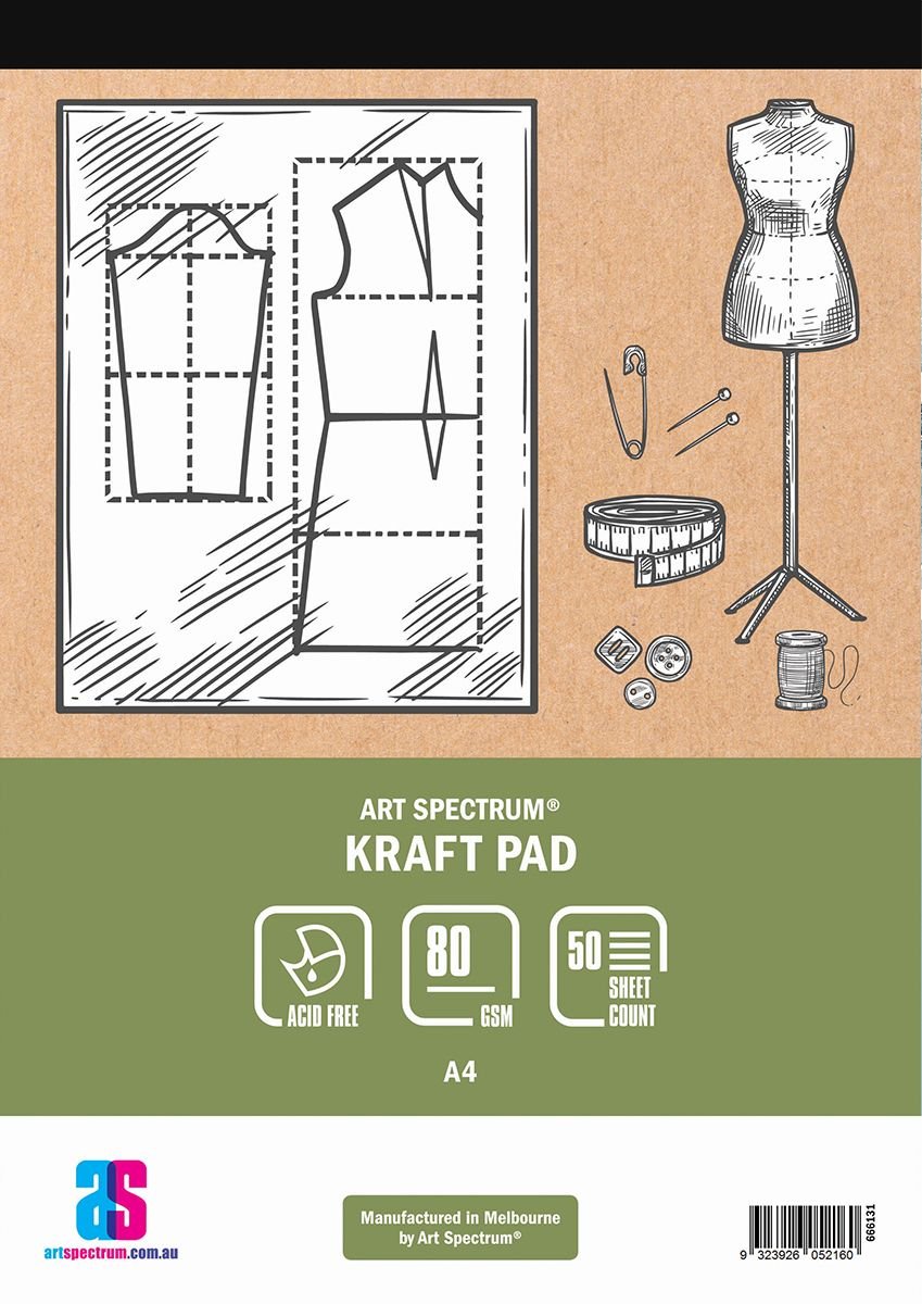 Art Spectrum Kraft Pad A4 80gsm – theartshop.com.au