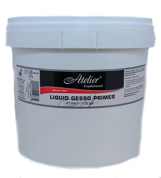 Atelier Interactive Liquid Gesso 4 Litre – theartshop.com.au