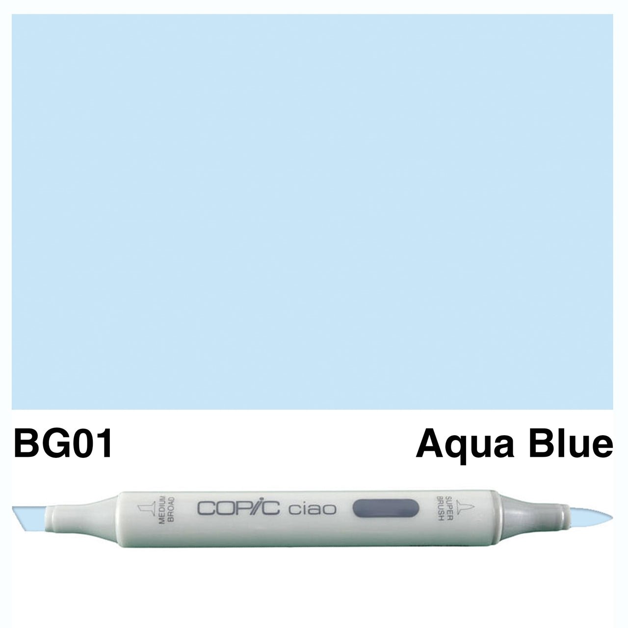 Copic Ciao BG01 Aqua Blue – theartshop.com.au