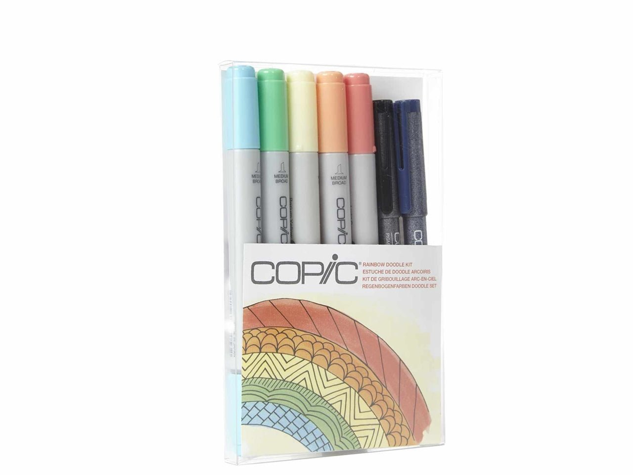 Copic Ciao Doodle Kit 7 Rainbow – theartshop.com.au