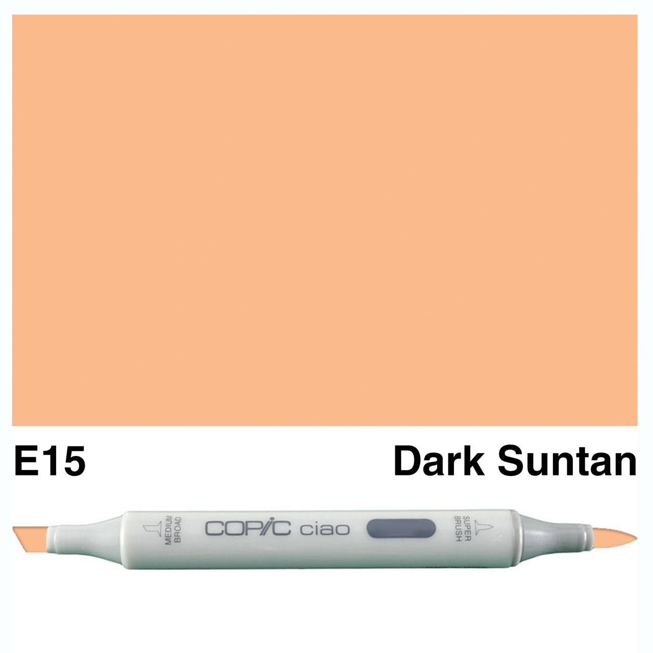 Copic Ciao E15 Dark Suntan – theartshop.com.au