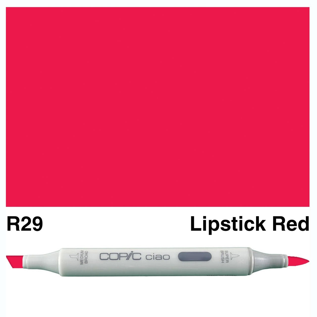 Copic Ciao R29 Liptstick Red – theartshop.com.au