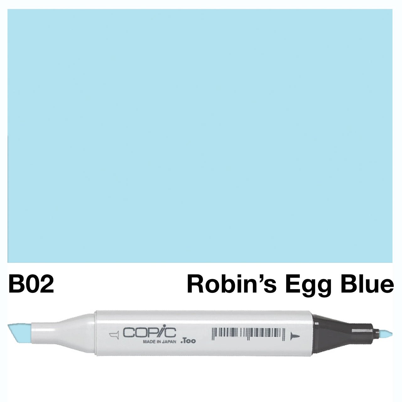 Copic Classic Marker B02 Robin's Egg Blue – theartshop.com.au