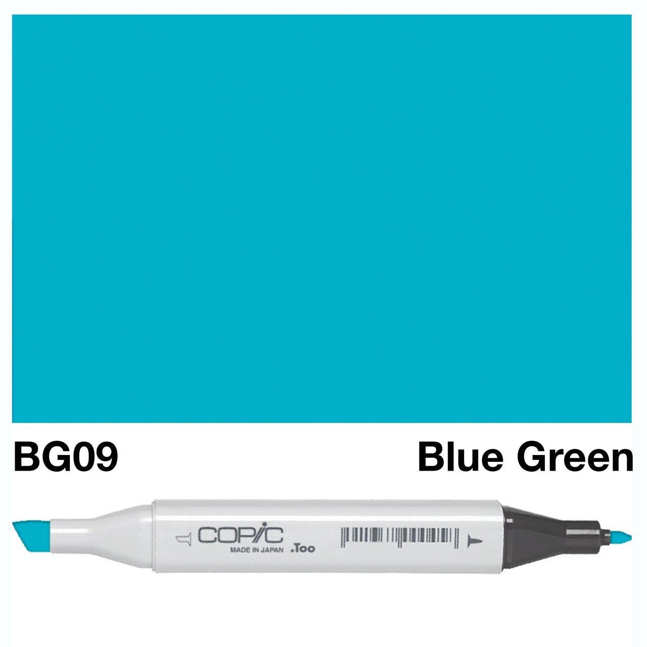 Copic Classic Marker BG09 Blue Green – theartshop.com.au