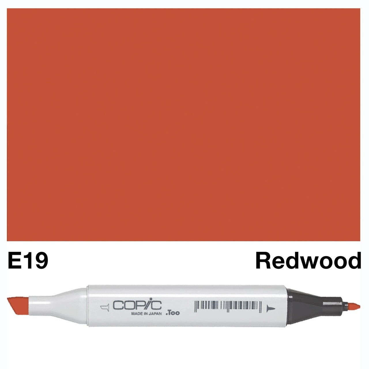 Copic Classic Marker E19 Redwood – theartshop.com.au