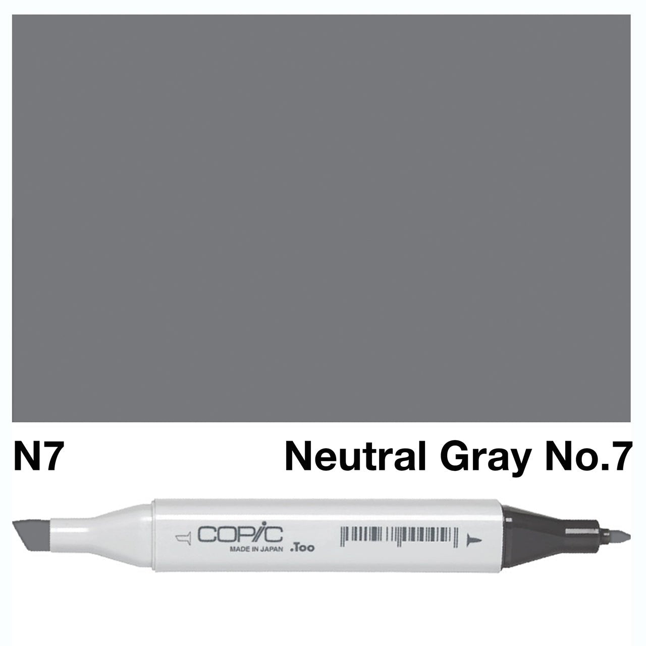 Copic Classic Marker N7 Neutral Gray No.7 – theartshop.com.au