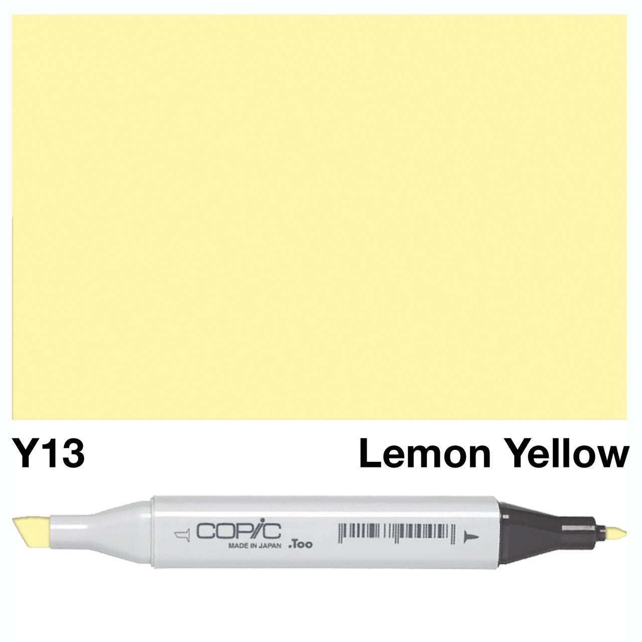 Copic Classic Marker Y13 Lemon Yellow – theartshop.com.au