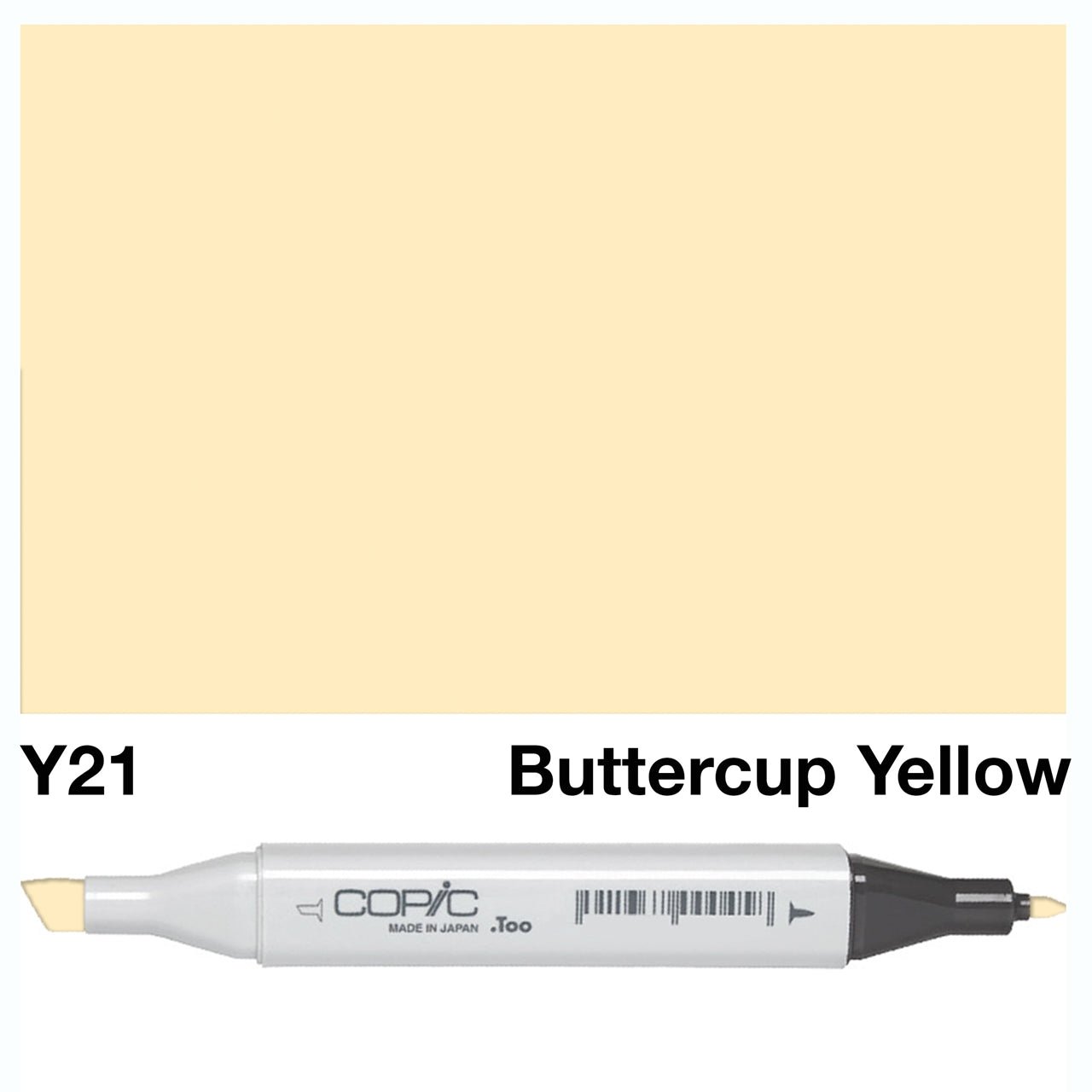 Copic Classic Marker Y21 Buttercup Yellow – theartshop.com.au