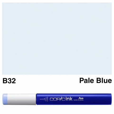 Copic Ink 12ml B32 Pale Blue – theartshop.com.au