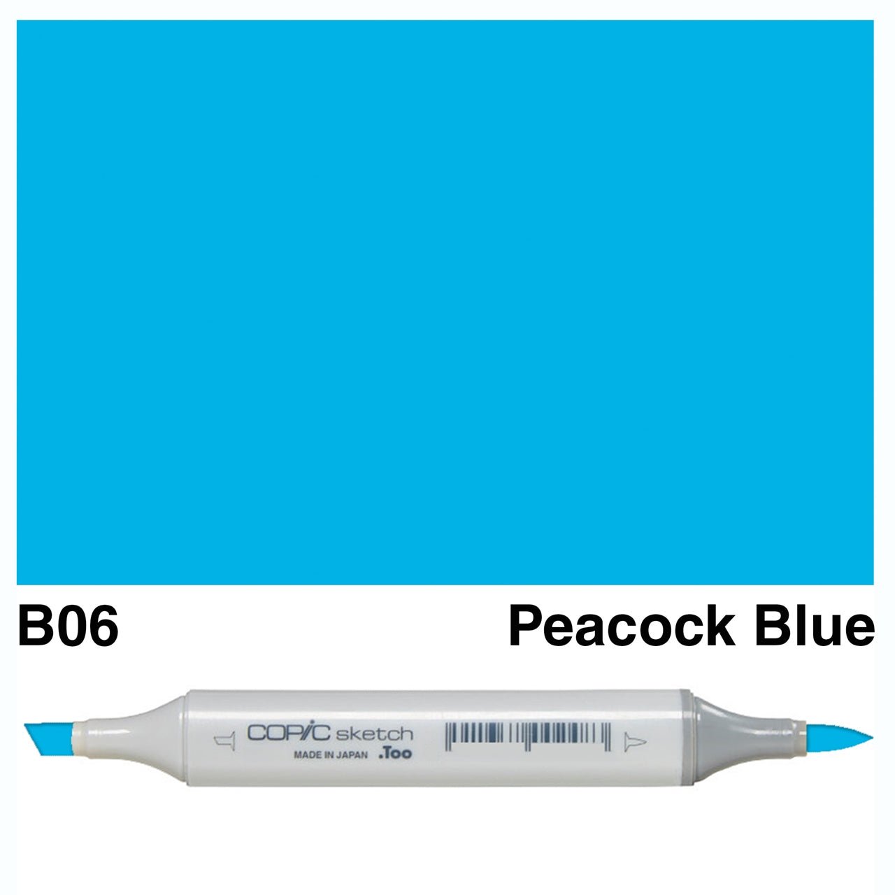 Copic Sketch B06 Peacock Blue – theartshop.com.au