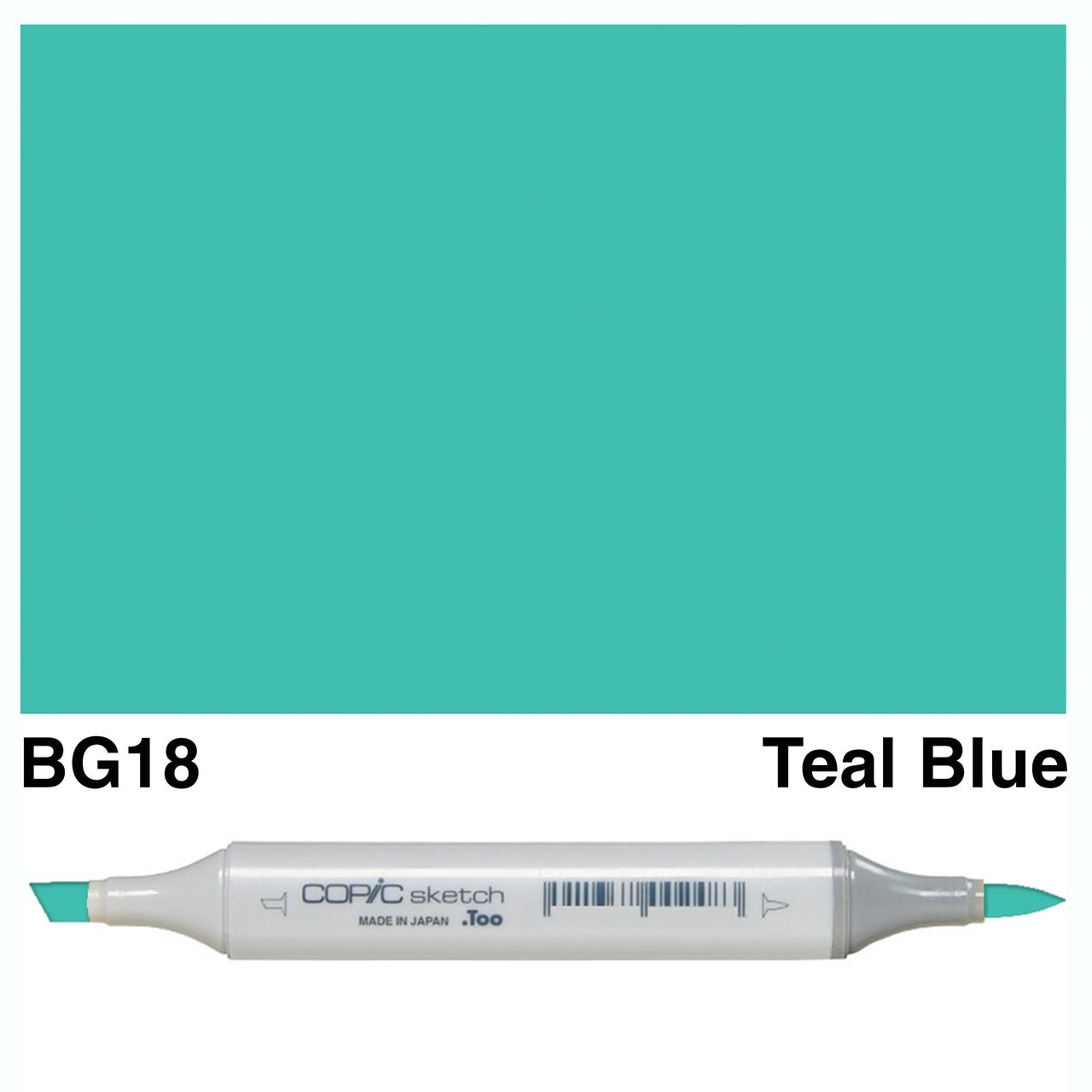 Copic Sketch BG18 Teal Blue – theartshop.com.au