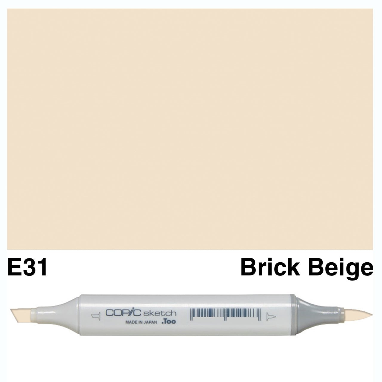 Copic Sketch E31 Brick Beige – theartshop.com.au