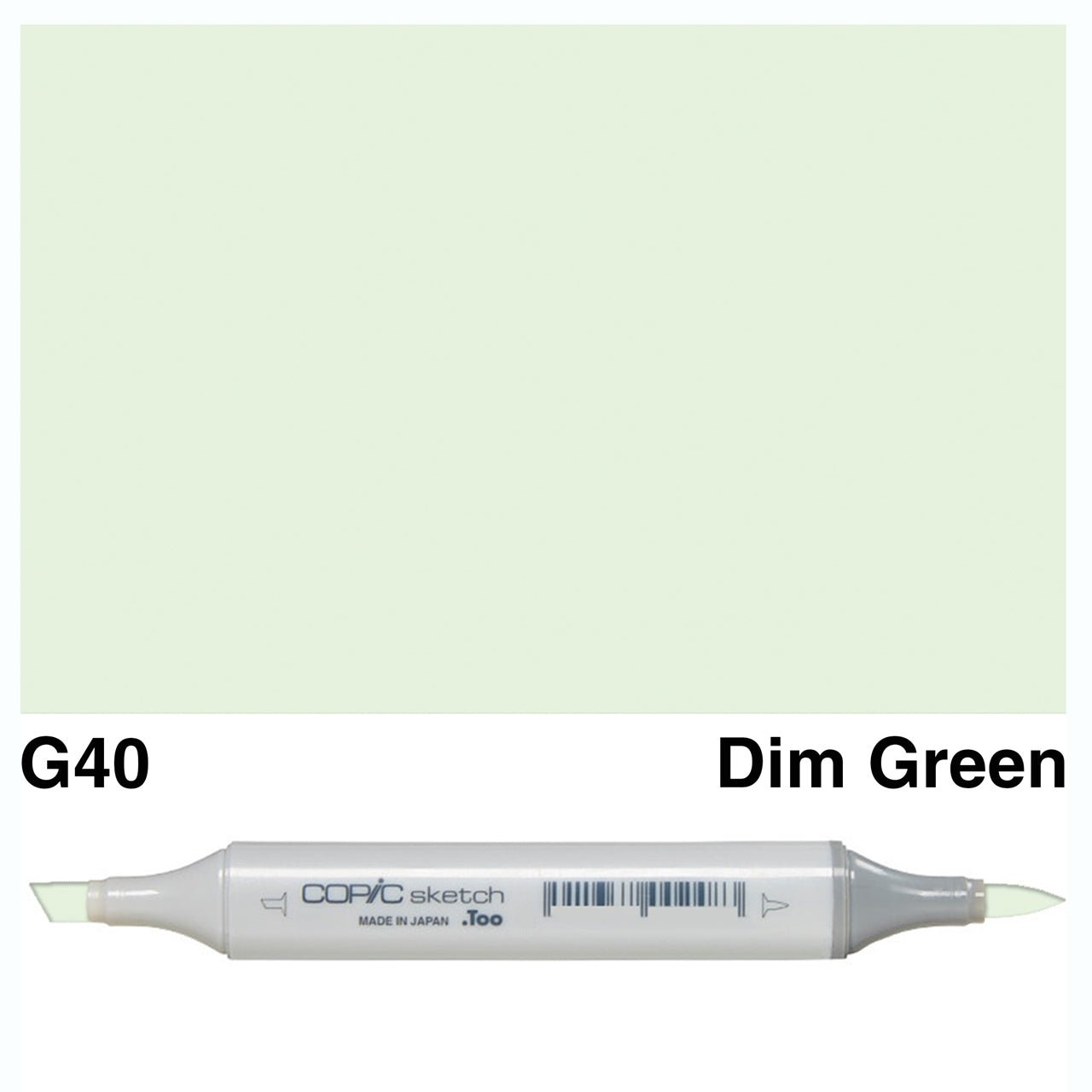 Copic Sketch G40 Dim Green – theartshop.com.au