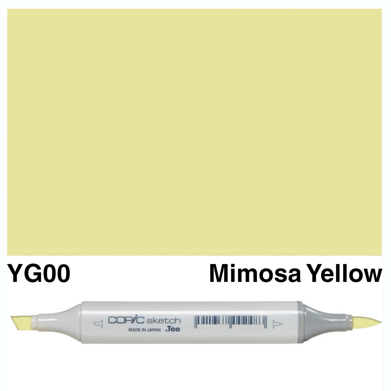 Copic Sketch YG00 Mimosa Yellow – theartshop.com.au