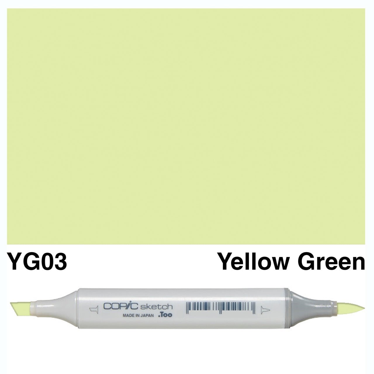 Copic Sketch YG03 Yellow Green – theartshop.com.au