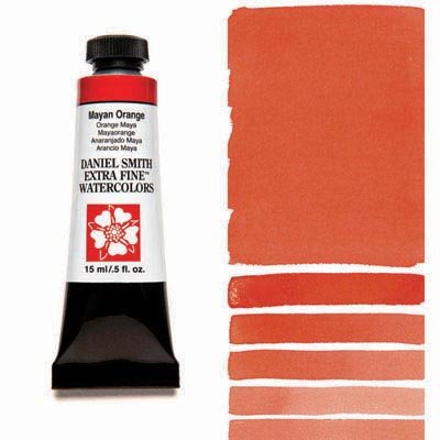 Daniel Smith Watercolour 15ml Series 3 Mayan Orange – theartshop.com.au