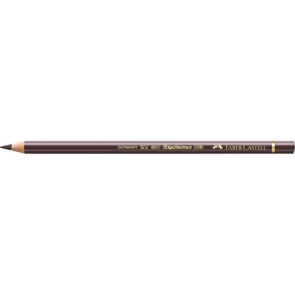 Faber Polychromos Pencil 177 Walnut Brown – theartshop.com.au