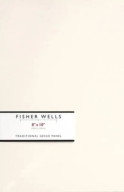 Fisher Wells Traditional Gesso Panel 8 x 10" – theartshop.com.au