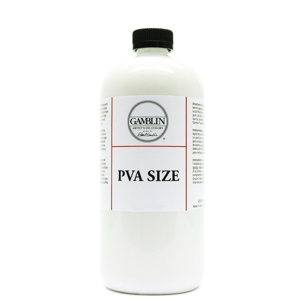 Gamblin PVA Size 1 Litre – theartshop.com.au