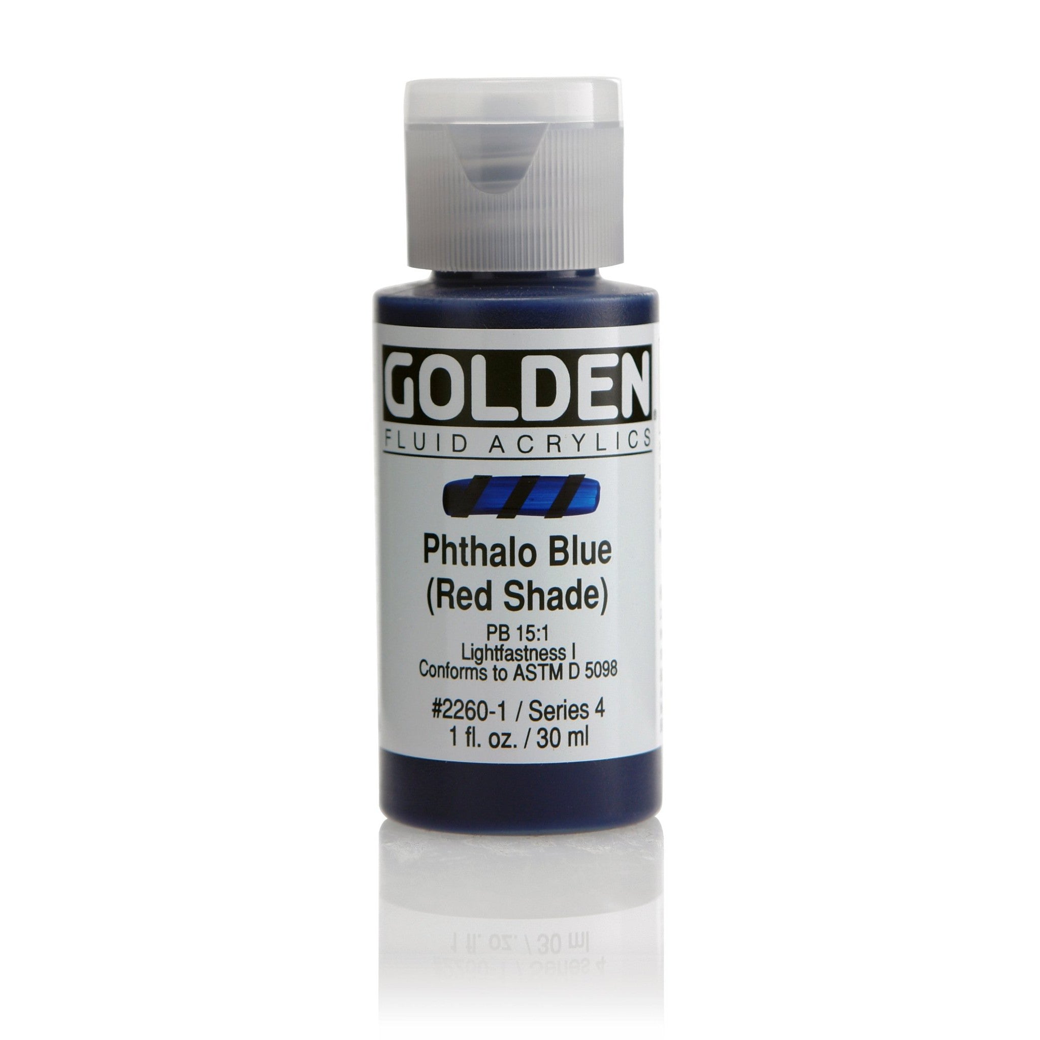 Golden Fluid Acrylic 30ml Phthalo Blue Red Shade – theartshop.com.au