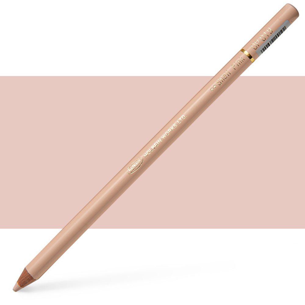 Holbein Colored Pencil OP019 Shell Pink – theartshop.com.au