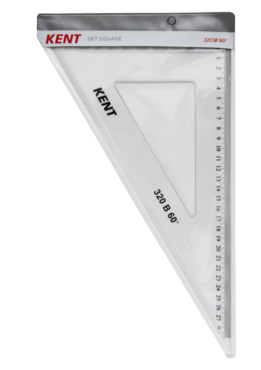 Kent Set Square 320mm 60 Deg 320B60 – theartshop.com.au