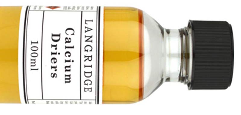 Langridge Calcium Driers 100ml – theartshop.com.au