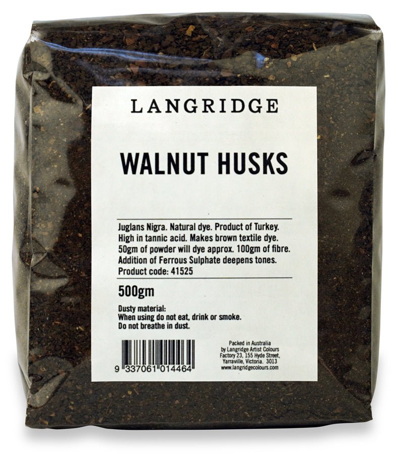 Langridge Walnut Husks 500gm – theartshop.com.au