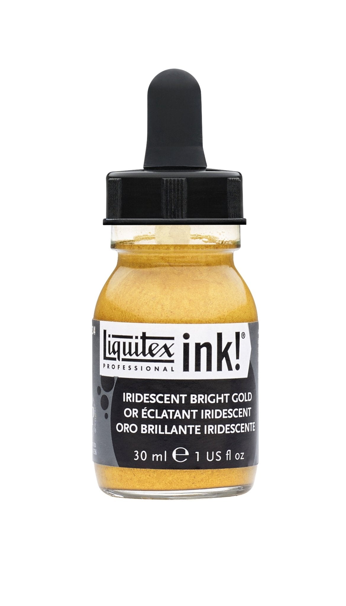 Liquitex Acrylic Ink 30ml Iridescent Bright Gold – theartshop.com.au