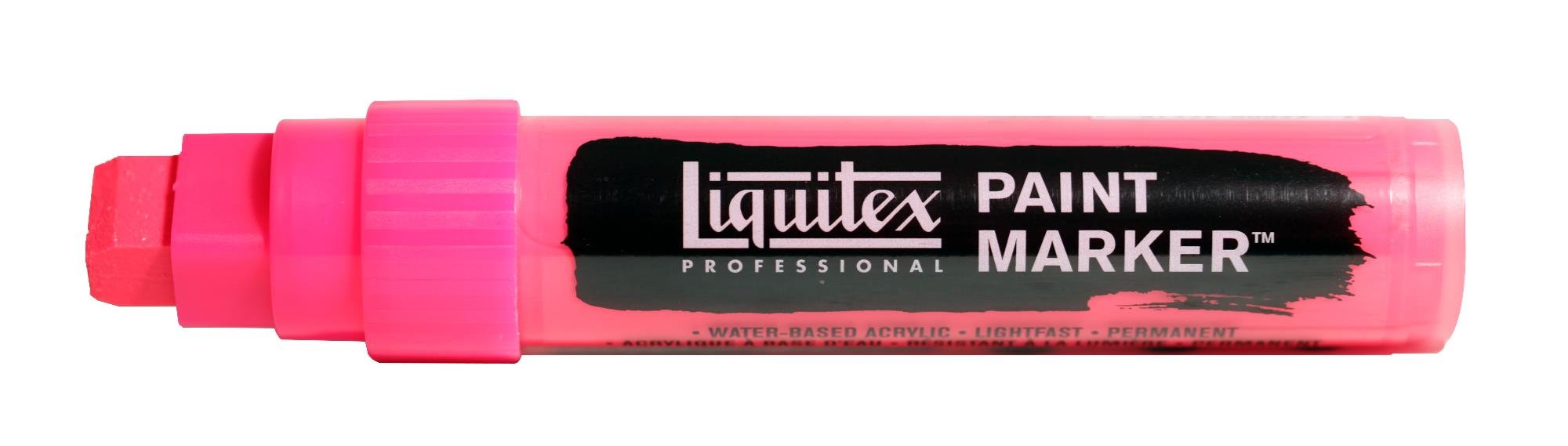 Liquitex Acrylic Paint Marker Wide Fluorescent Pink – theartshop.com.au