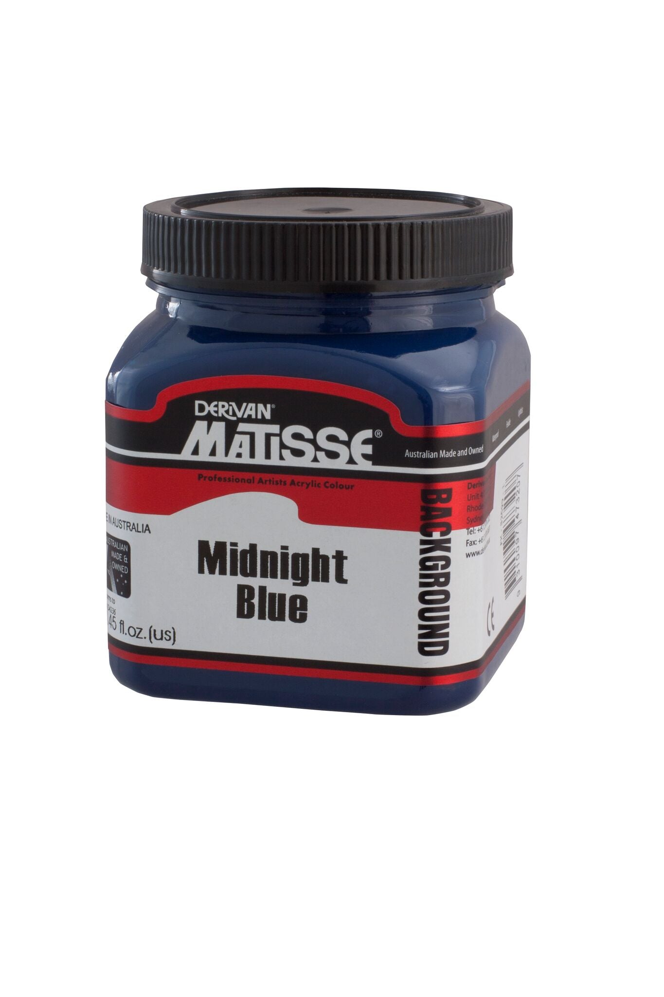 Matisse Background 250ml Midnight Blue – theartshop.com.au