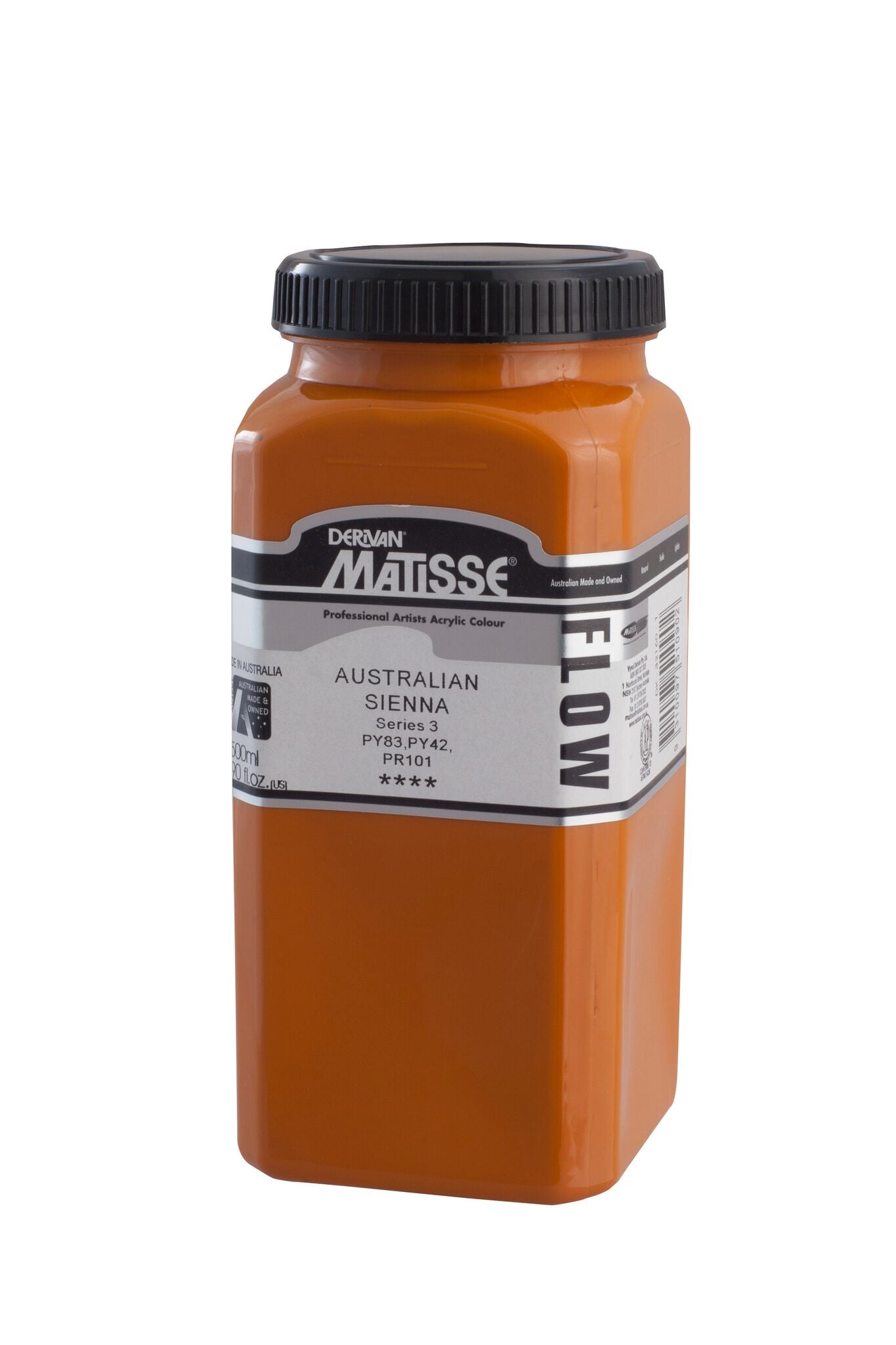 Matisse Flow 500ml Series 3 Australian Sienna – theartshop.com.au