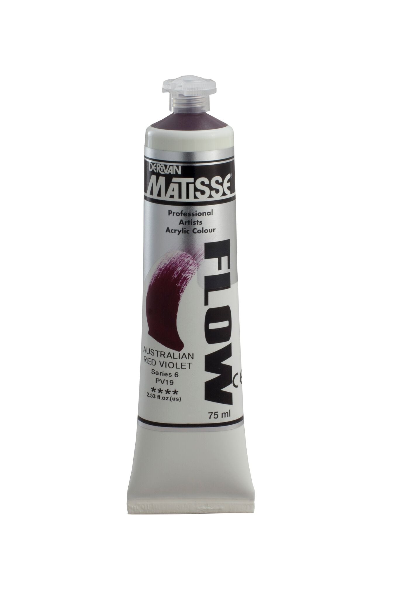 Matisse Flow 75ml Series 6 Australian Red Violet – theartshop.com.au